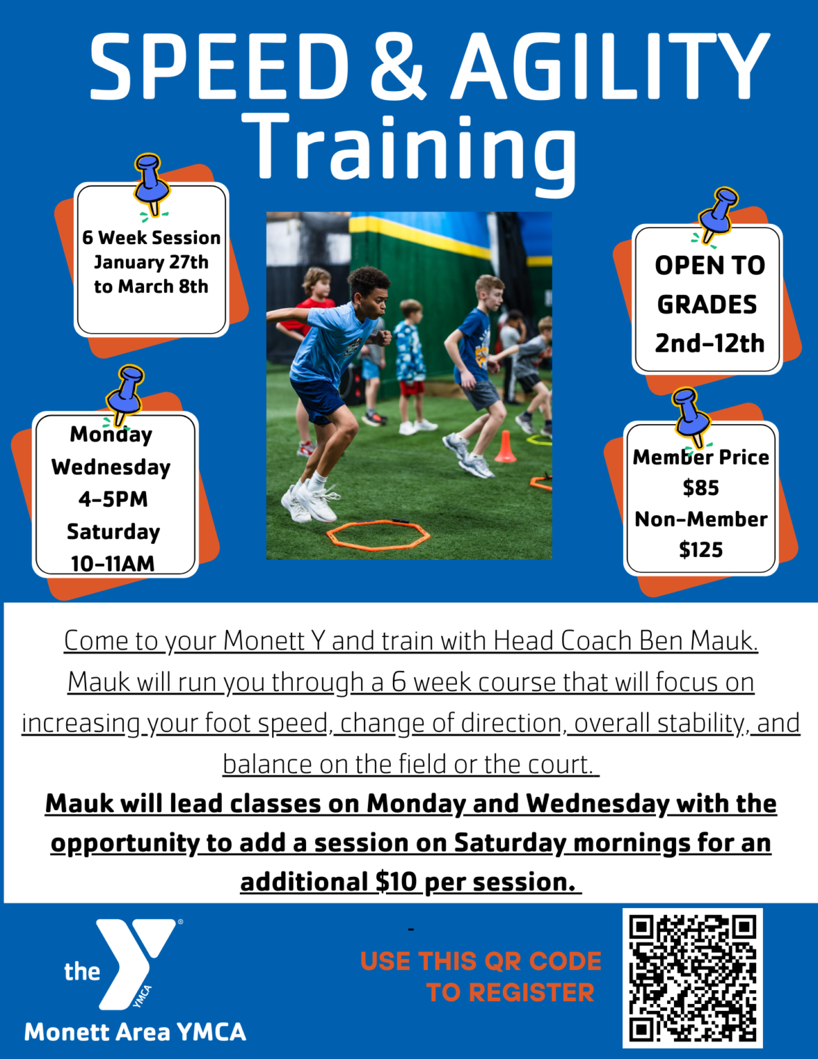 Speed and Agility Training - Ozarks Regional YMCA